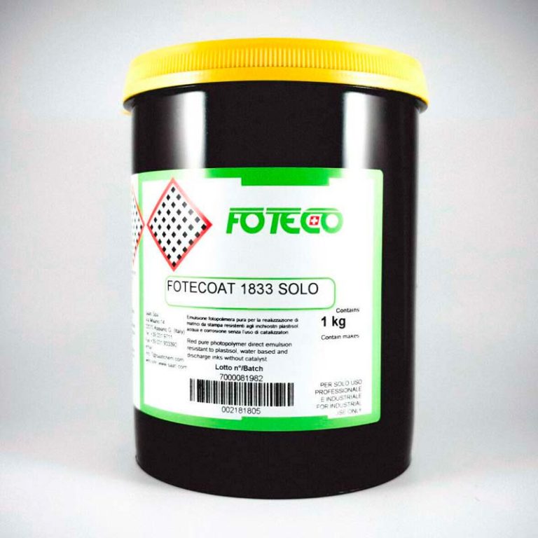 Fotecoat 1833 Solo Fotoemulsion | DTF-Welle